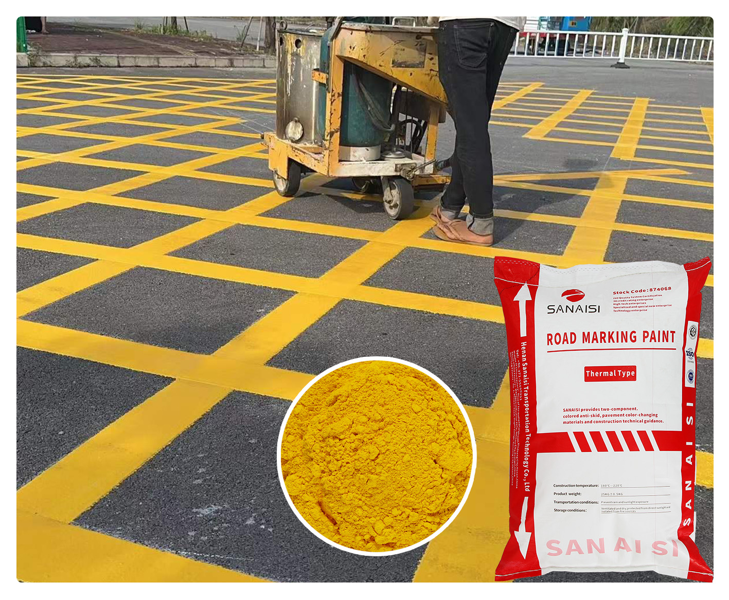 Road marking paint,thermoplastic paint Manufacturer from China - Henan ...